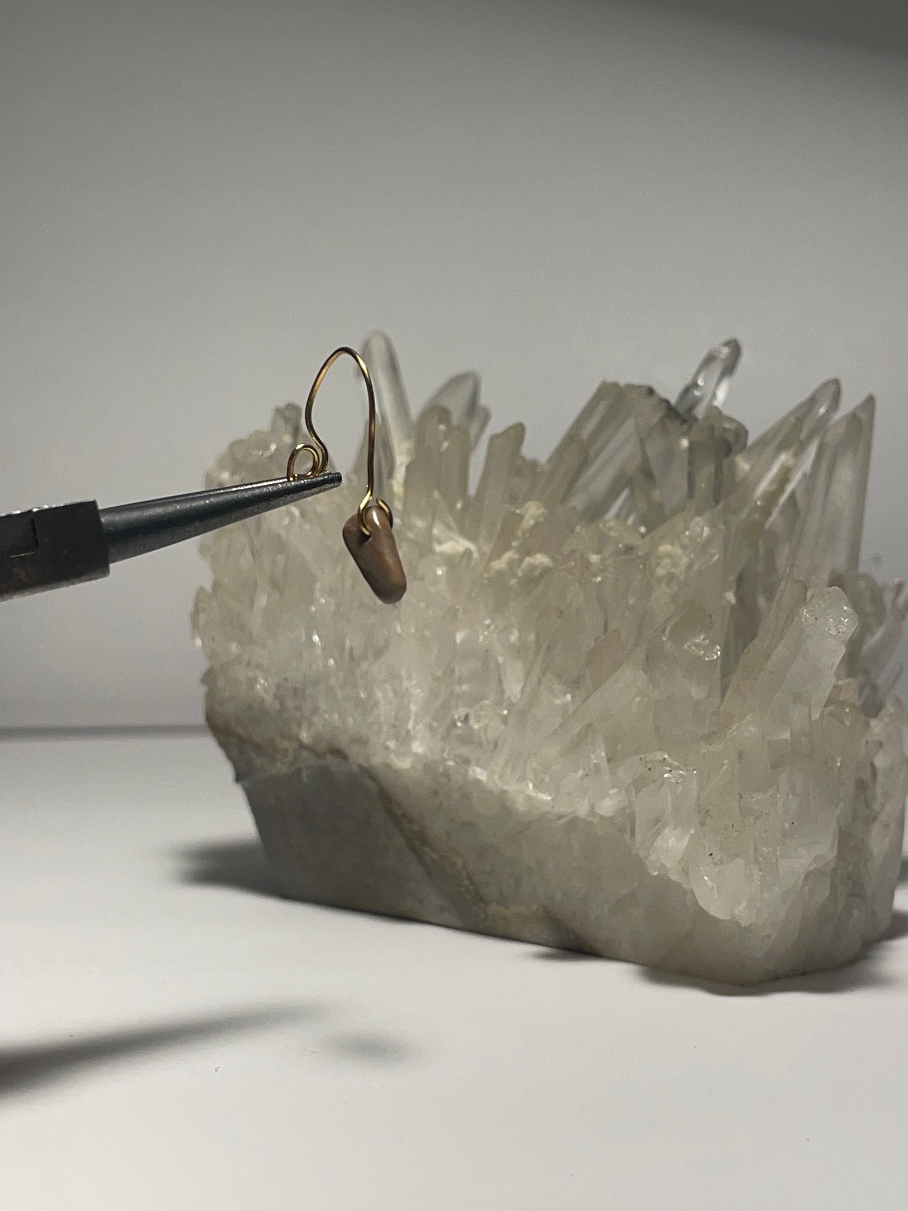 gold unakite lip cuff – Genevieve the Label